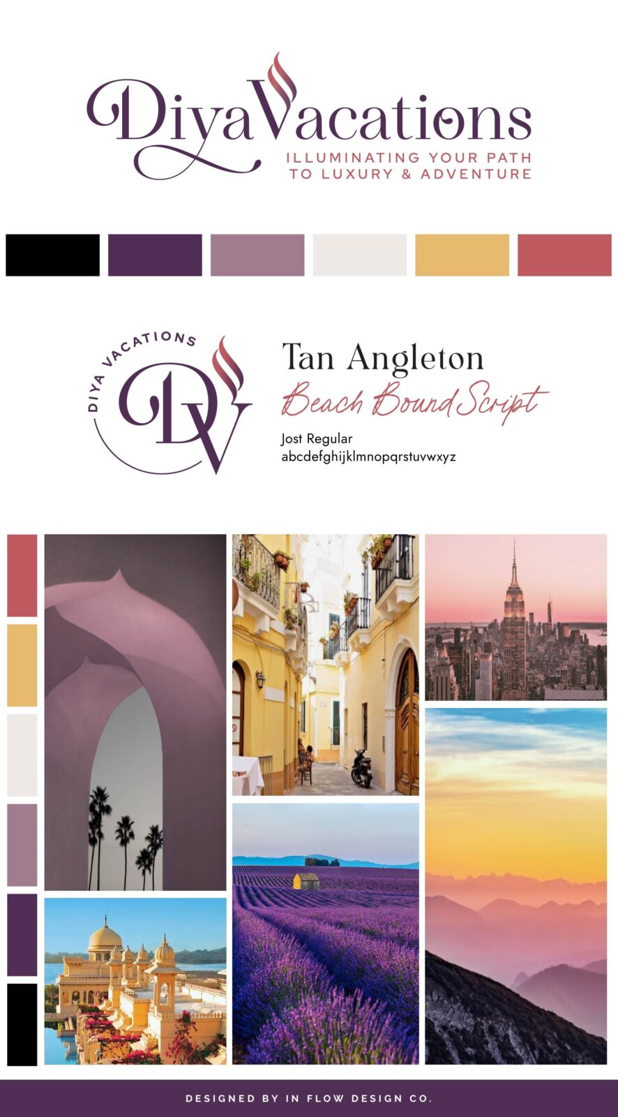 Luxurious and Bold Shades of Purple, Gold, Coral, and Classic Neutrals ...