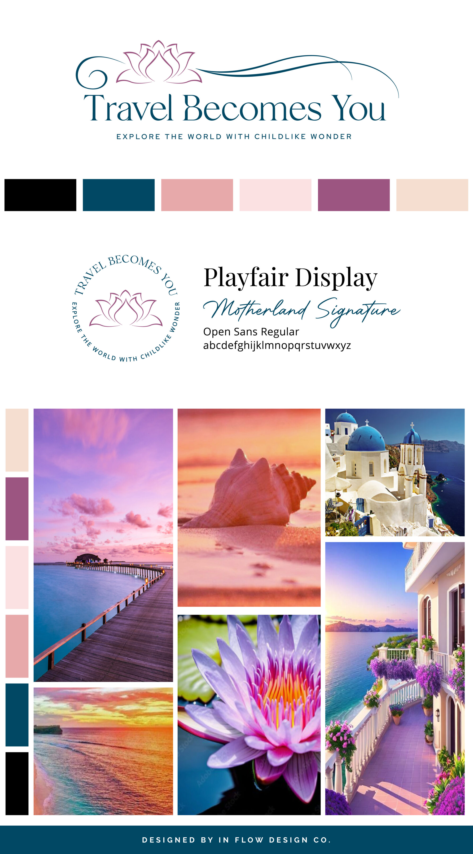 Colorful and Bold Teal, Magenta, Shades of Pink, Peach, and Classic ...